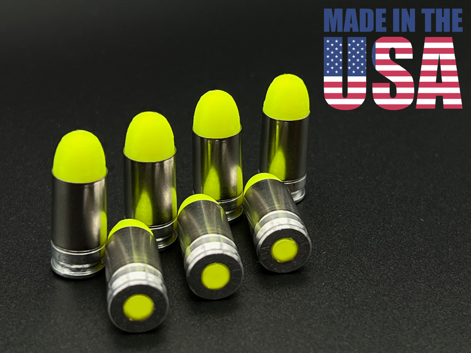 9mm Neon Green Snap Caps – Safe Dry Fire Training – Reusable*Made in ...