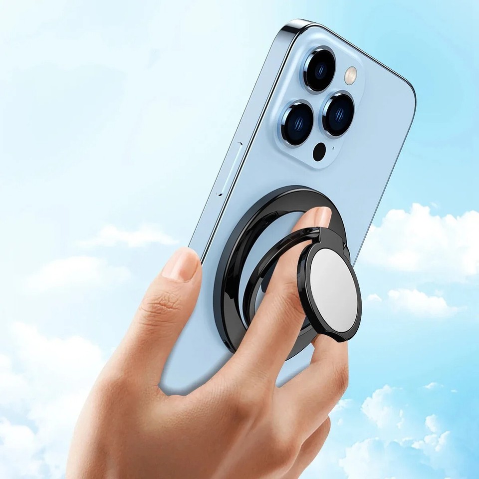 MagSafe Magnetic Phone Ring Holder – Finger Grip Stand for iPhone & Android | eBay
