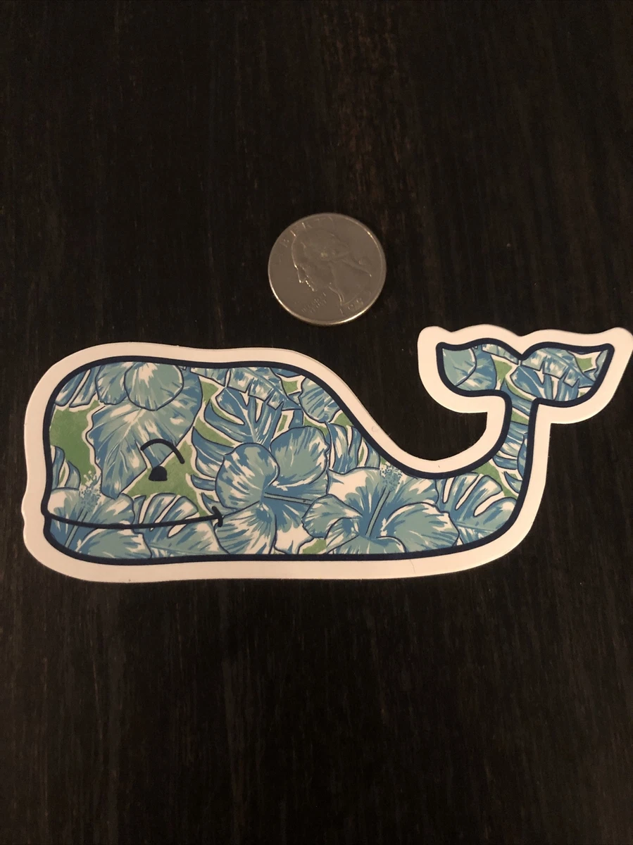 Vineyard Vines Whale Sticker Camo
