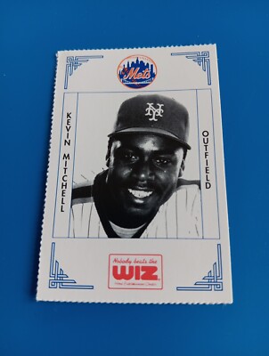 Kevin Mitchell 1991 THE WIZ #276 NEW YORK METS Card SGA Rare FREE ...