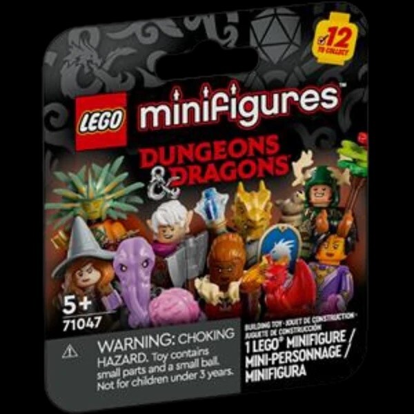 LEGO Dragonborn Paladin Minifigure Dungeons and Dragons DND Minifig ...
