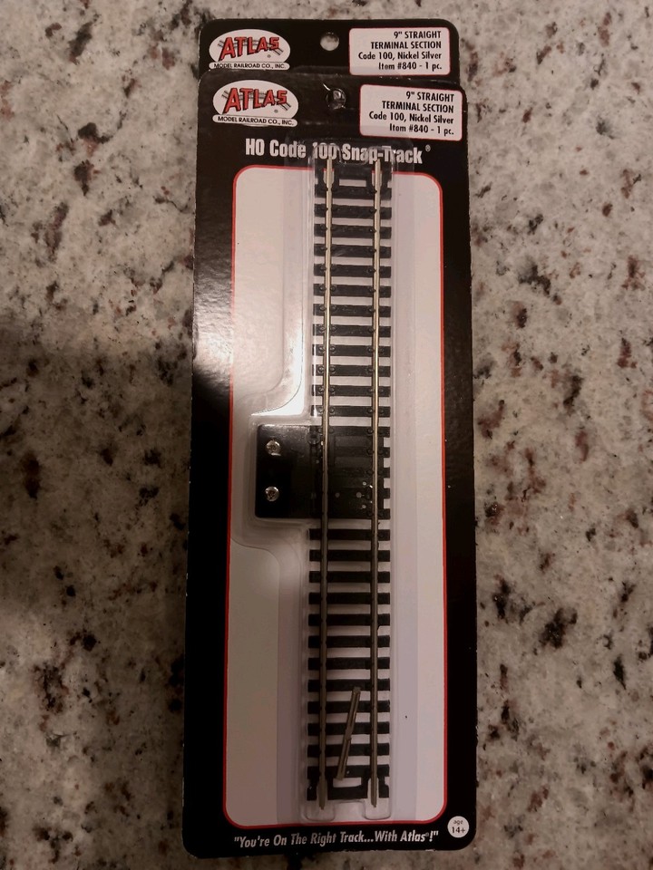 Huge Atlas HO Scale Track Lot - Code 100 & 83 - 80+ Pcs, Turnouts, Peco ...
