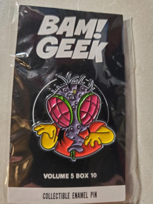 MIP- Bam! Geek Bart The Fly Simpsons Treehouse of Horror limited Enamel ...