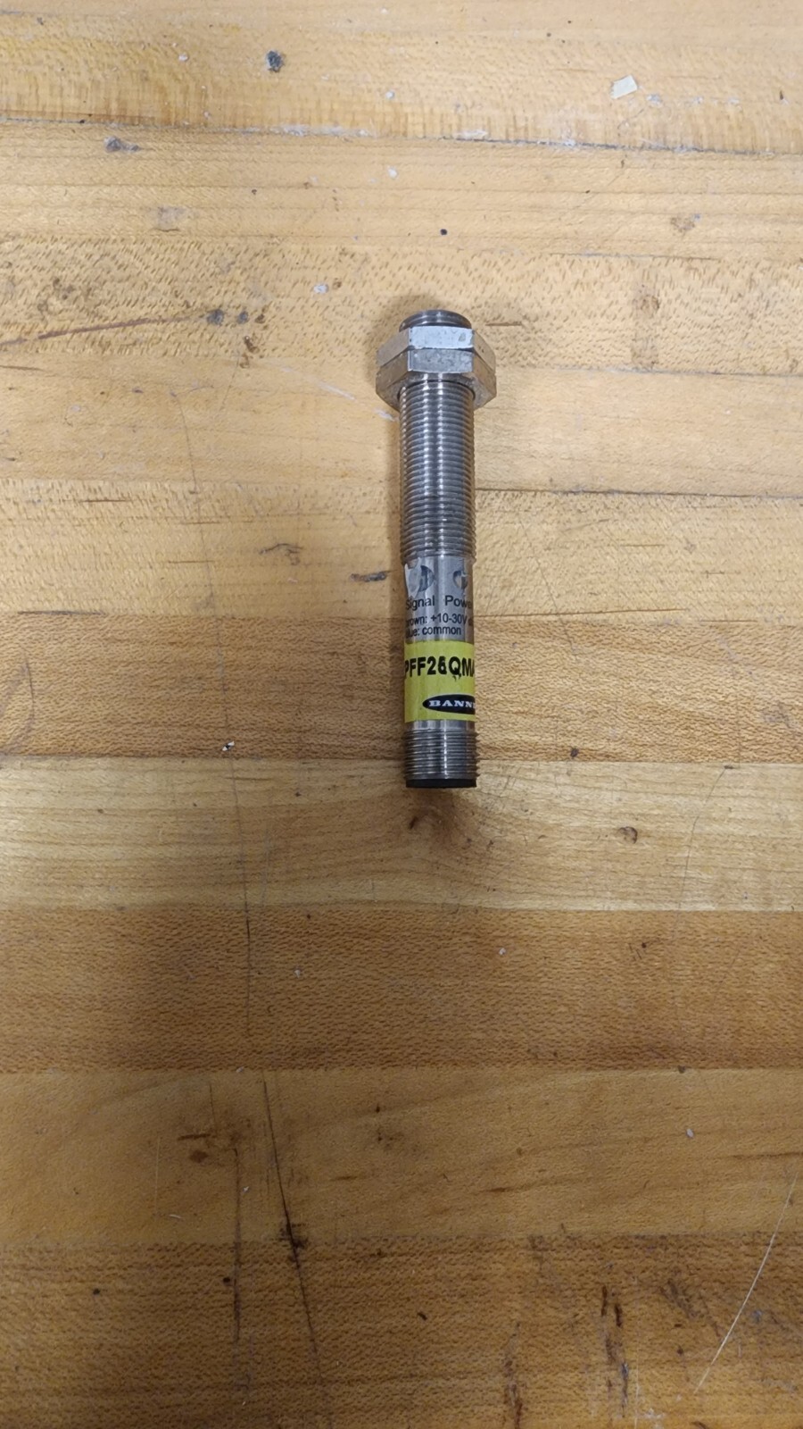 Banner Engineering M12PFF25QMA20 Prox Sensor, 10-30VDC, 25mm Range ...