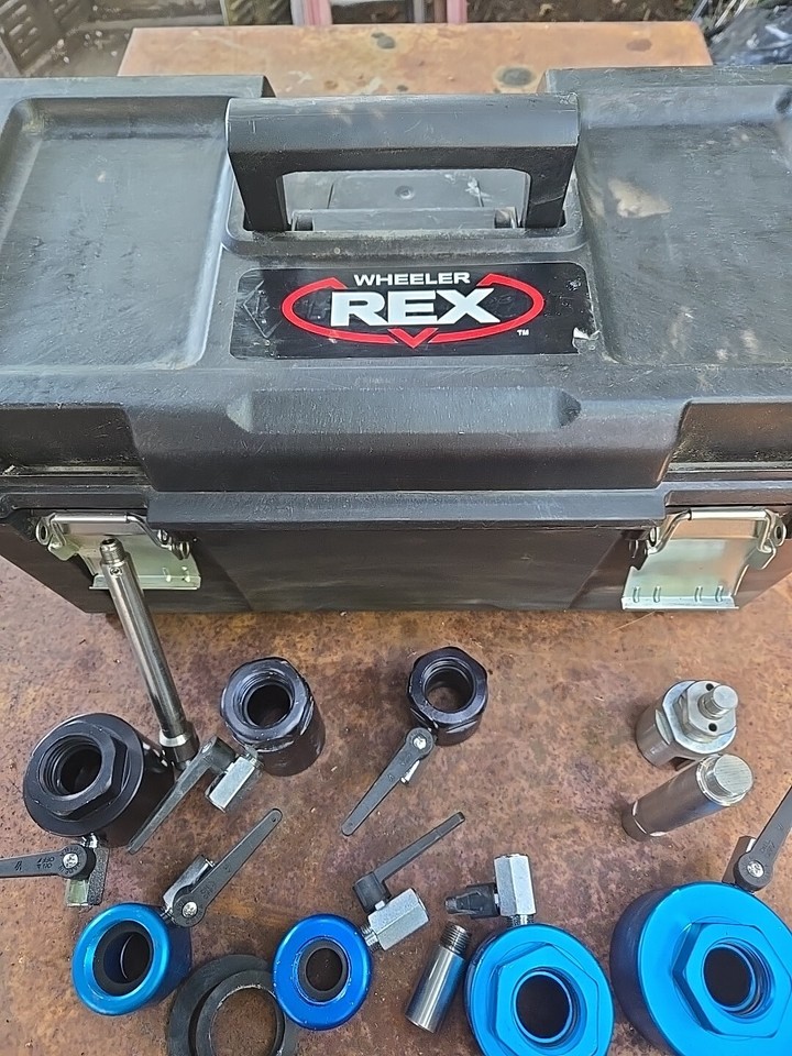 Wheeler-Rex Hot Tapping System for Plastic, Cast & Ductile Iron, 3/4 ...