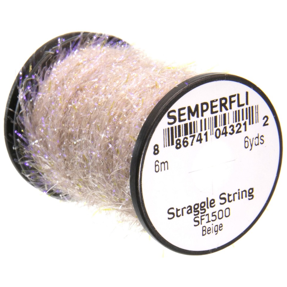 SEMPERFLI STRAGGLE STRING - Fly Tying Micro Chenille - 45 Colors ...