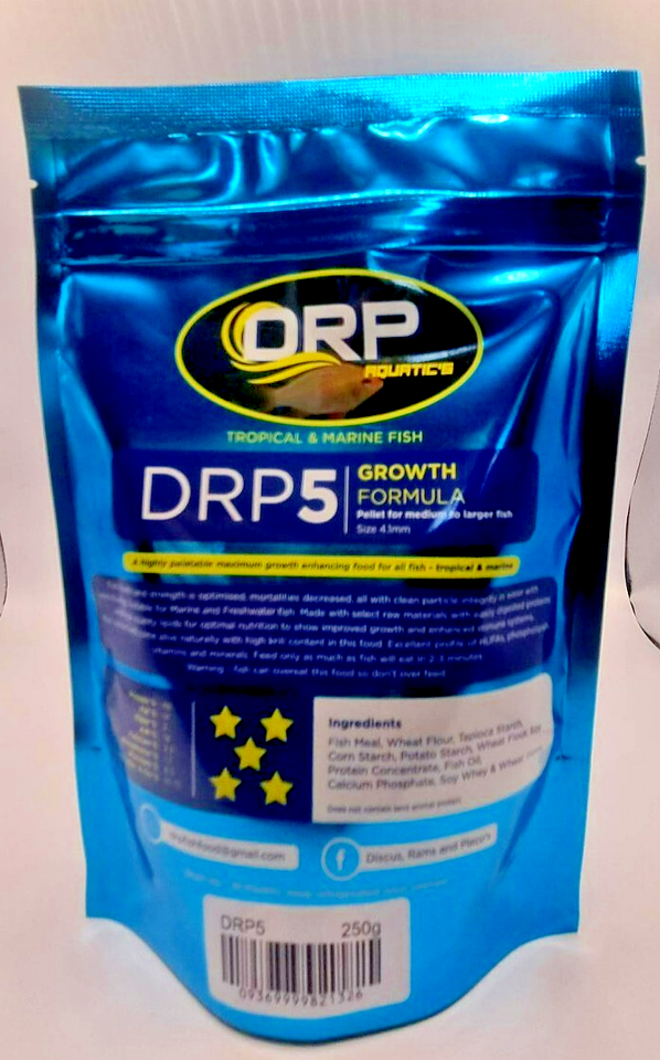 DRP 5 Aquatic Growth Formula – Freshwater & Marine fish food Repashy ...