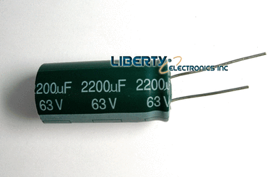 NEW 2200 uF 63V ELECTROLYTIC CAPACITOR 35x18mm | eBay