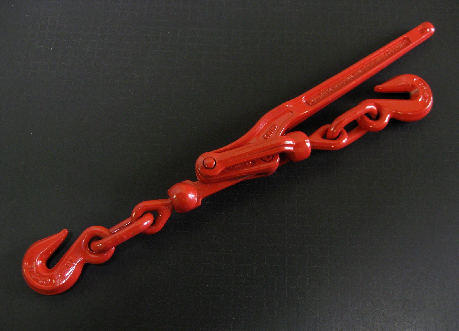 8pc Transport Chain & Lever Binder Boomer Combo G70 5/16" 20' Tie Down ...