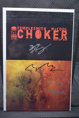Choker #6 Image Comics 2012 Signed & Sketch by Ben Templesmith & Ben ...