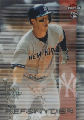 2016 Topps Finest Rob Refsnyder Rookie | eBay