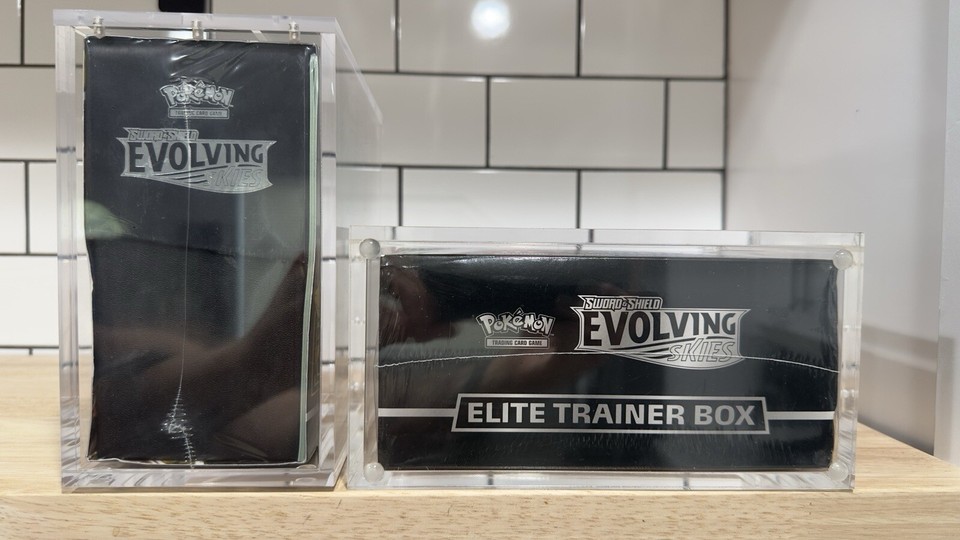 POKEMON ETB DISPLAY MAGNETIC CASE PROTECTOR ELITE TRAINER BOX HIGH ...