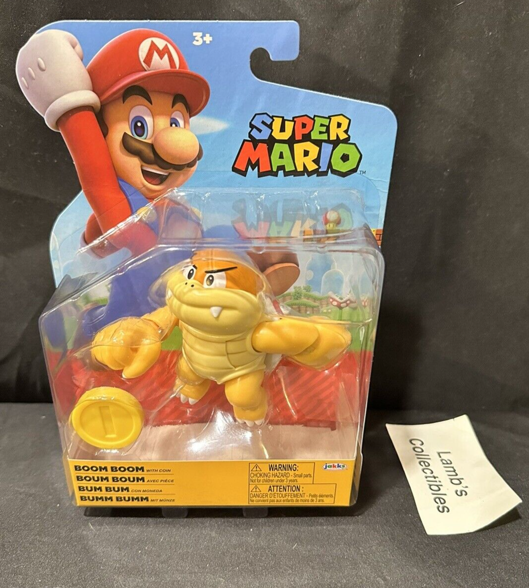 Boom Boom Koopa Super Mario World Of Nintendo 4 Inch Action Figure