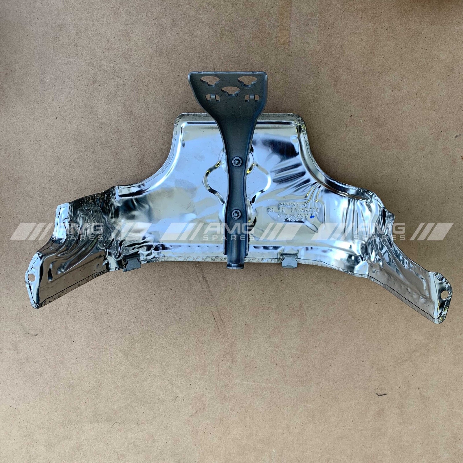 genuine mercedes OEM Exhaust manifold heat shield V8 Biturbo M177 ...