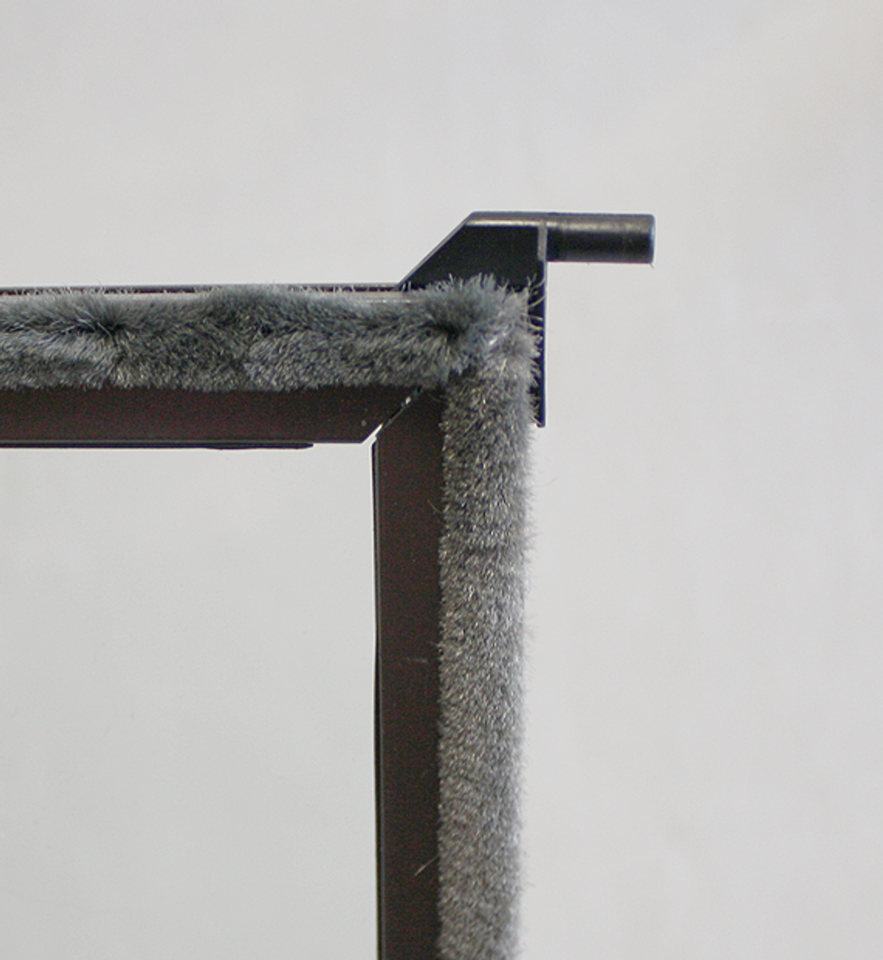 Deer Blind Window 24" x 12" Aluminum Frame, Tempered Glass w/Mounting ...