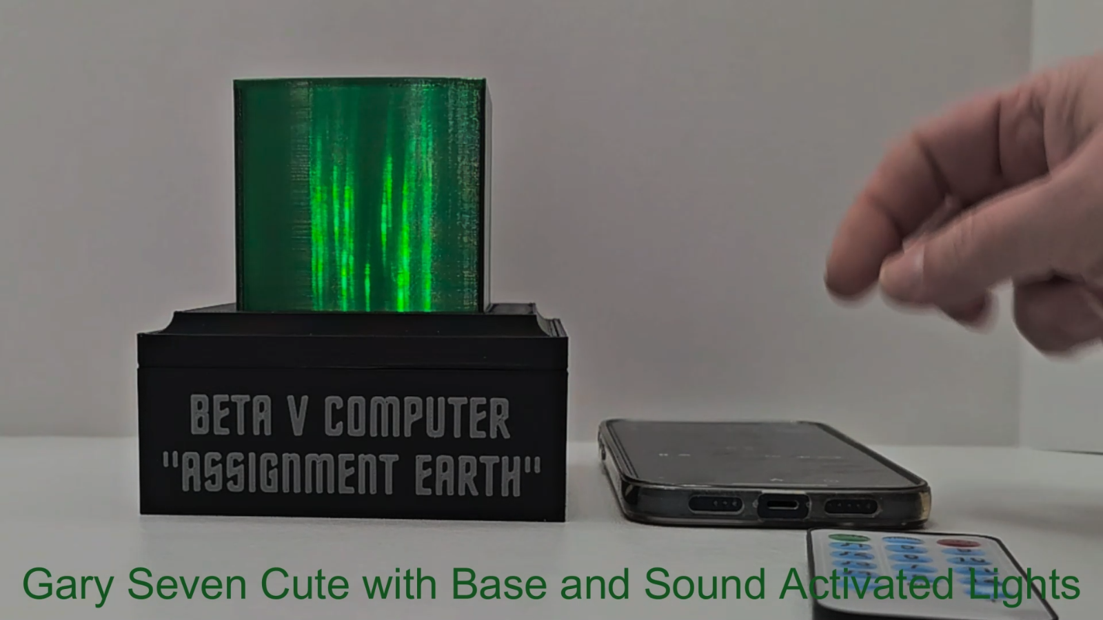 Trek Inspired Gary Seven Beta 5 Computer Remote Cube with Sound ...