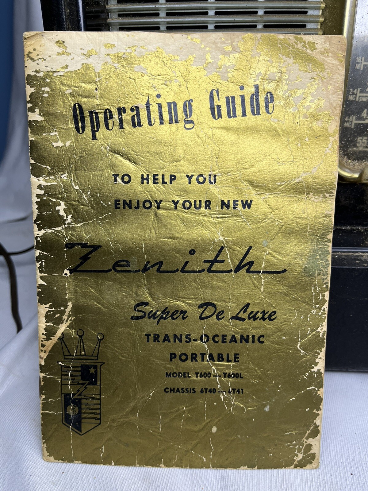 Vintage Zenith TransOceanic ShortWave Radio, model T600 | eBay