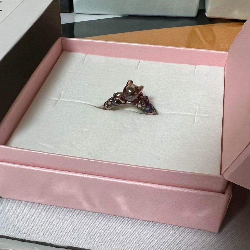 Kirby Pupu Premium Ring Kirby Model Silver Ring Size 5 U-Treasure | eBay