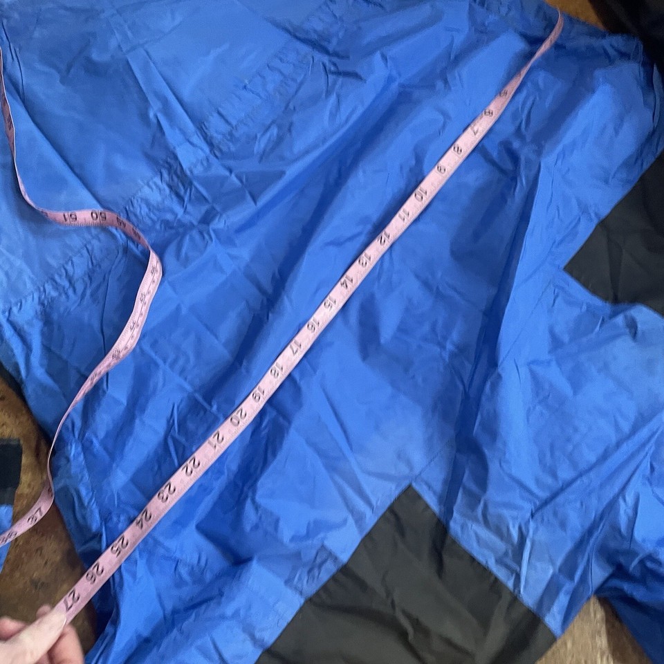 VTG North Face Gore-Tex Mountain Light Jacket Mens Aztec Blue Ladder ...