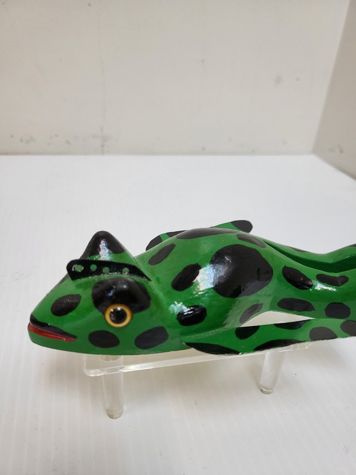 Jim Nelson Frog Fishing Decoy | eBay