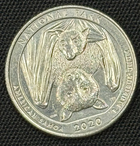 2020 D Mint Mark Circulated XF-Details “The Bat” Quarter Dollar | eBay