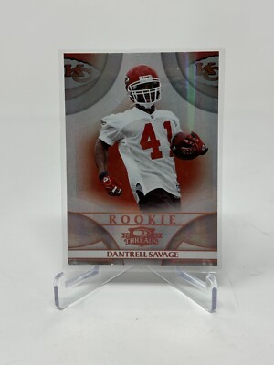2008 Threads Football Dantrell Savage Rookie RC Card #172 #220/250 | eBay