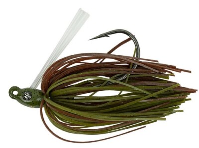 Googan Squad Grass Hero Swim Jig 1/2oz - Green Pumpkin | eBay