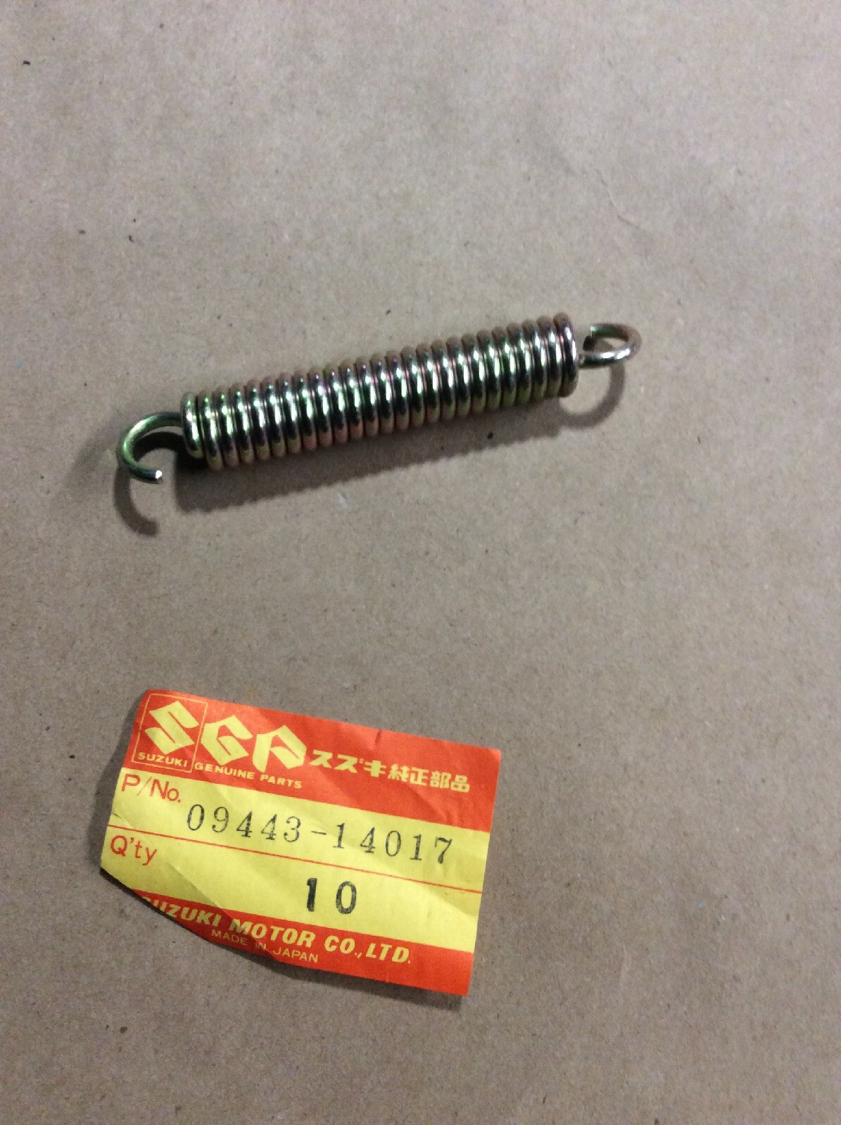SUZUKI OR50 TC125 A100 GT380 GT250 SPRING OEM NOS 09443-14017 | eBay