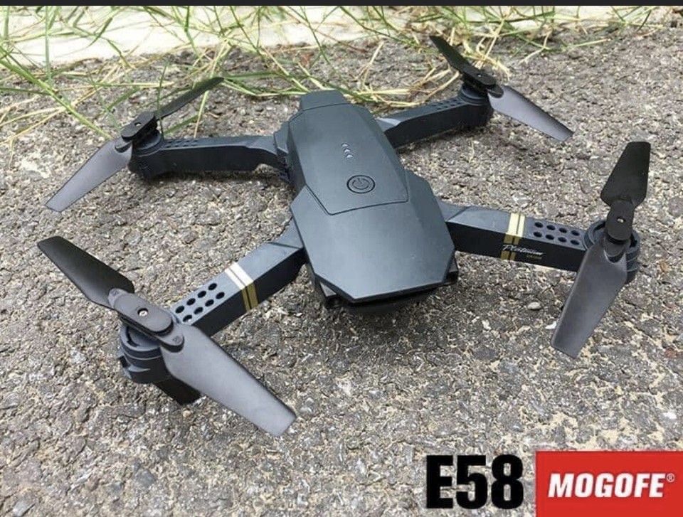 4K Drone HD Wide Angle Camera Drone WiFi E58 Foldable RC Quadcopter 3 ...