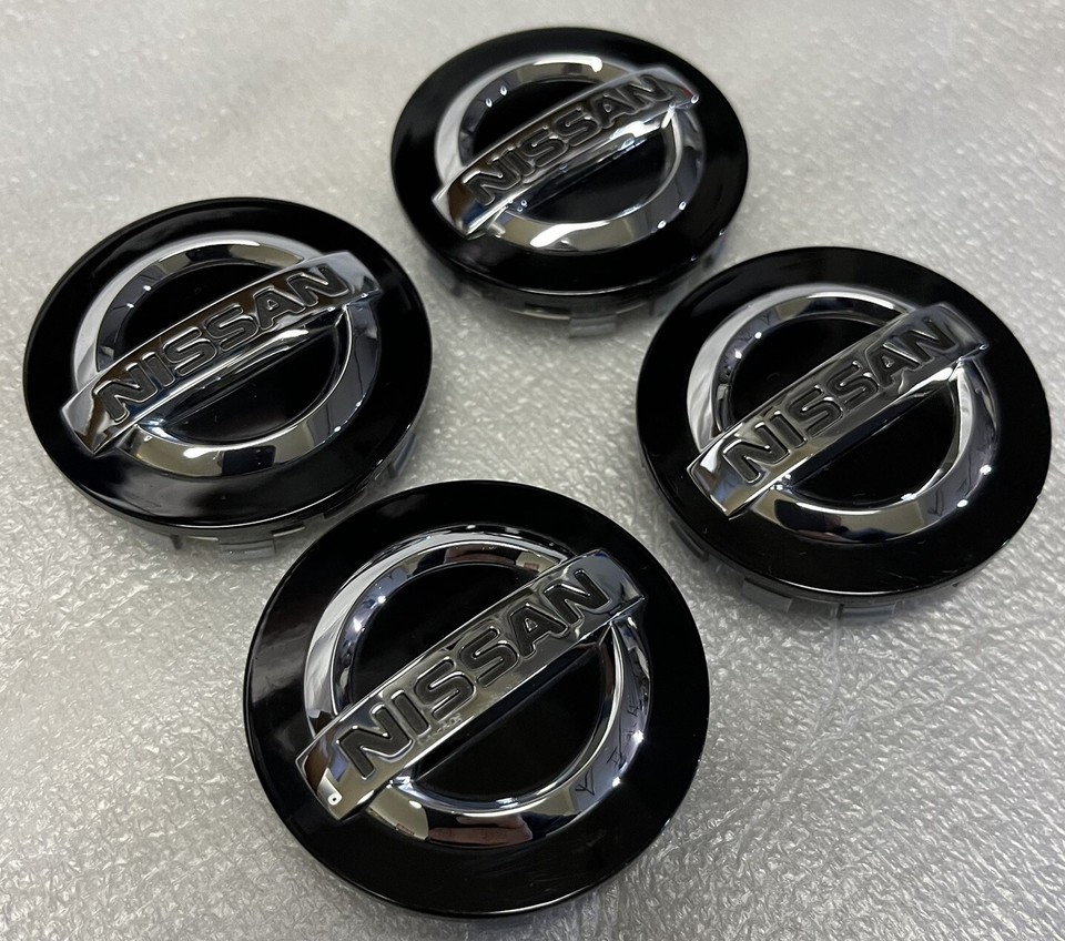 Set Of 4 NISSAN ALTIMA SENTRA MAXIMA ROGUE KICKS 370Z CENTER CAPS 2015 ...