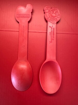 SPOON Super Mario Bros Mario Yogurt Ice Cream Store Giveaway 1 Spoon ...
