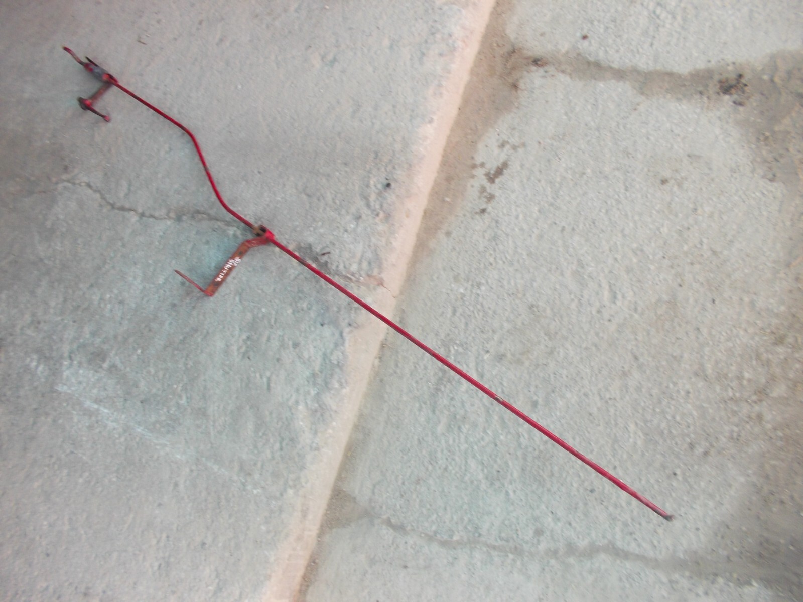 Farmall Super M SM IH tractor ORIGNAL radiator shutter control linkage ...