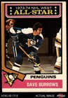 1974 O-Pee-Chee NHL #137 Dave Burrows All-Star Penguins 3 - VG | eBay