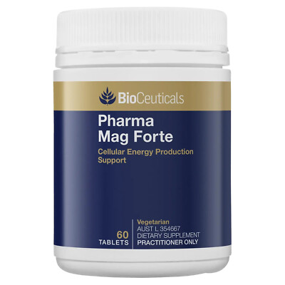 BioCeuticals Pharma Mag Forte 60 Tablets Magnesium supports nervous ...