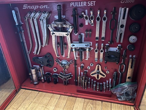 Snap-On CJ2000 Combination Puller Set Cabinet Master Set 🔥keys INCLUDES ...