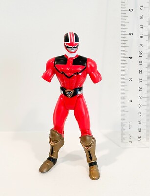 Bandai Power Rangers Time Force Quantum Red Ranger Action Figure 5 ...