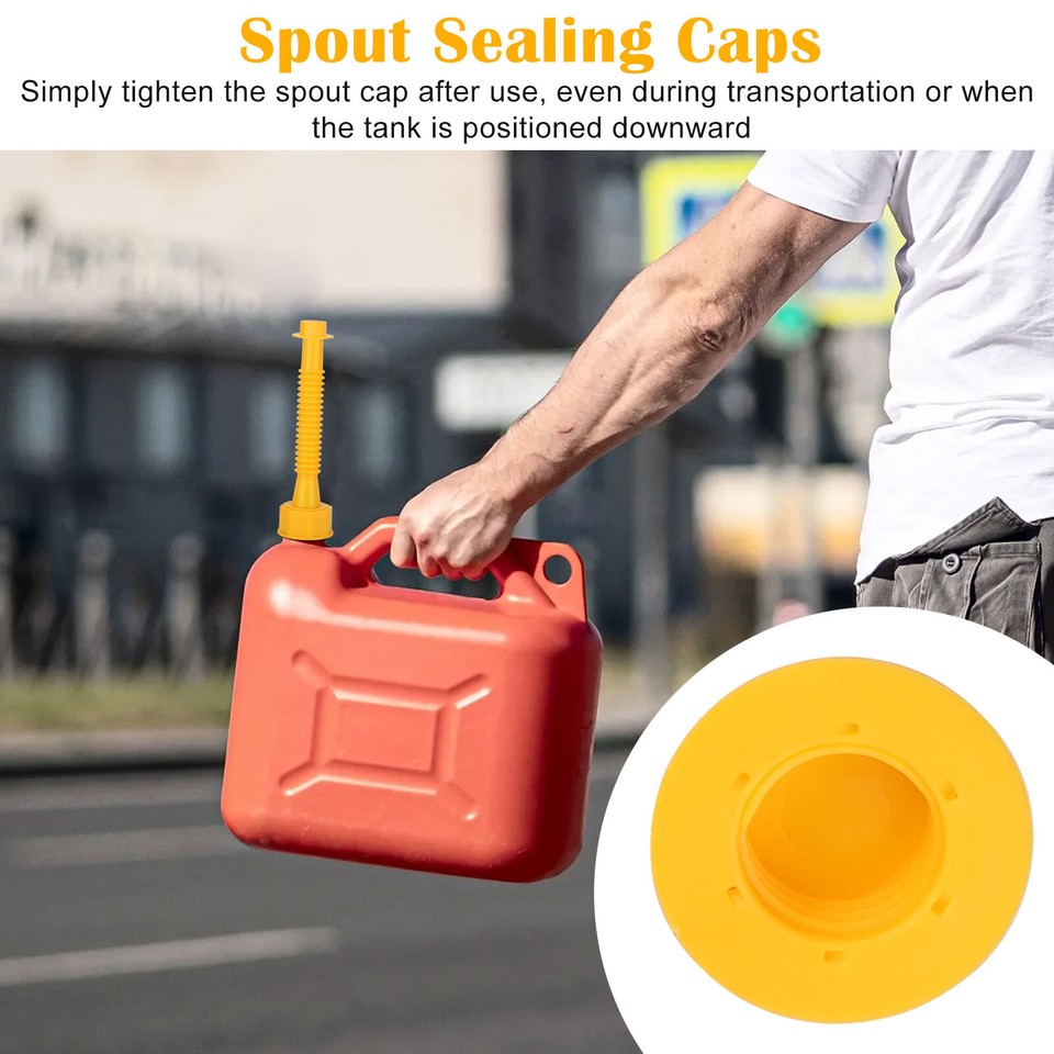 5X Gas Can Spout Nozzle Vent Kit Replacement for Plastic Gas Cans Old ...