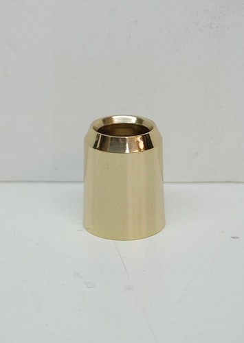 POLISHED BRASS 1" CANDLE FOLLOWER, BURNER, TOPPER - CHURCH | eBay