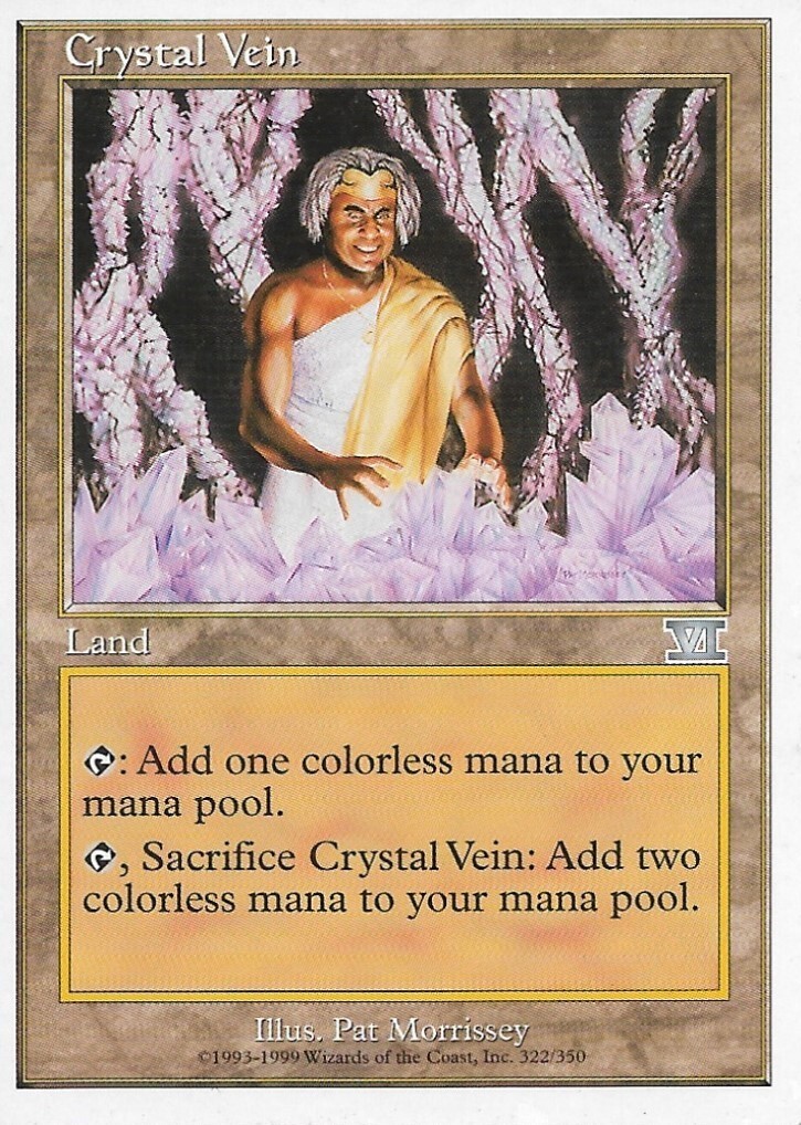 Magic the Gathering MTG "Sixth Edition 6th ED" CRYSTAL VEIN | eBay