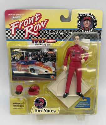 Jim Yates Racing Action Figure McDonald's Vintage Front Row 1997 Brand ...
