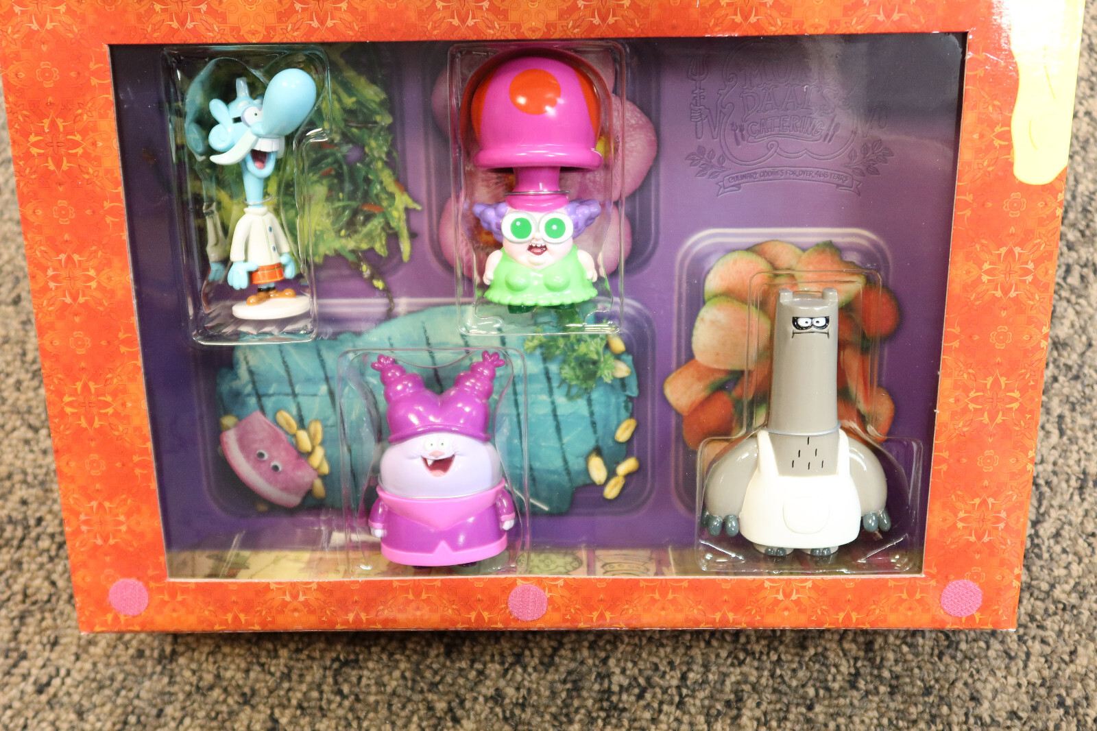 RARE! Chowder Cartoon Network Four (4) Mini Figures Box Set - Brand New ...