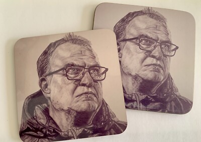 Marcelo Bielsa Drawing Coasters Handmade Hand Sublimated Design | eBay UK