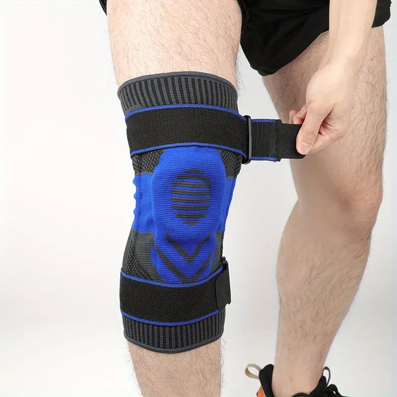 Knee Brace Compression Knee Pads Sleeve With Patella Gel Pad Side ...