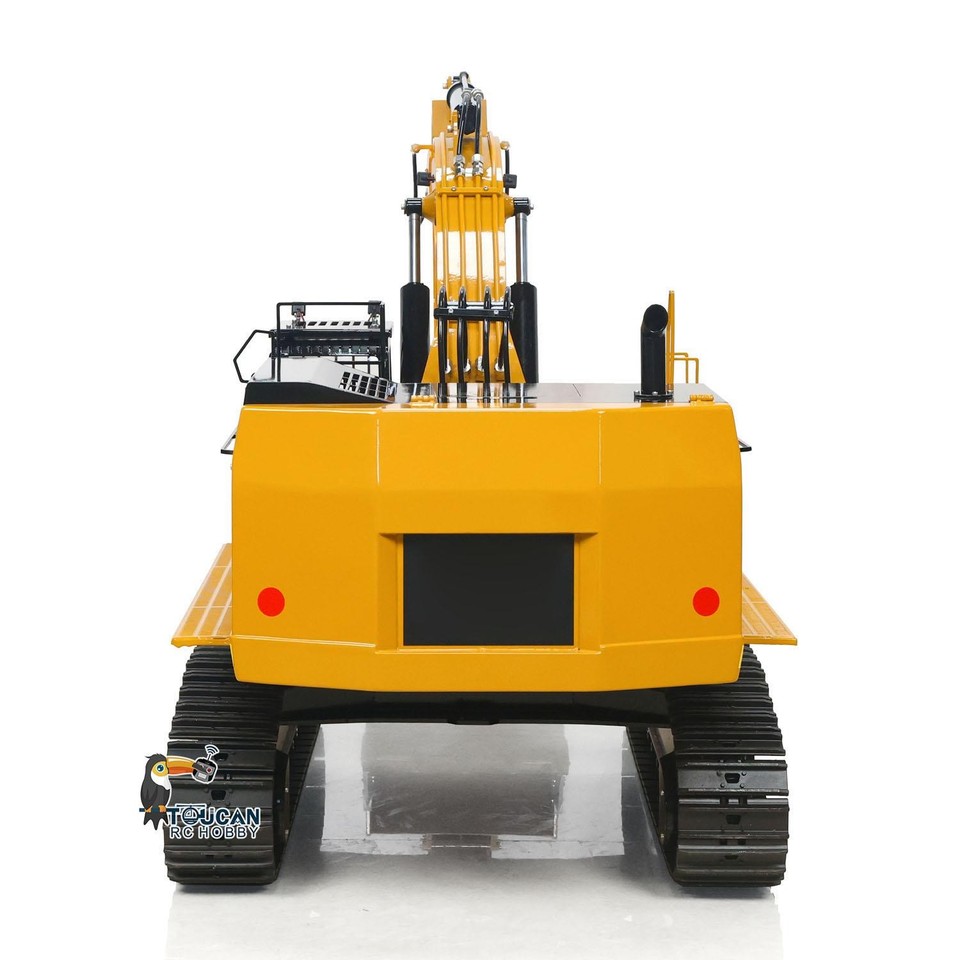 Huge Hydraulic 1/8 RC Excavator 374 Metal Digger RTR Remote Control ...