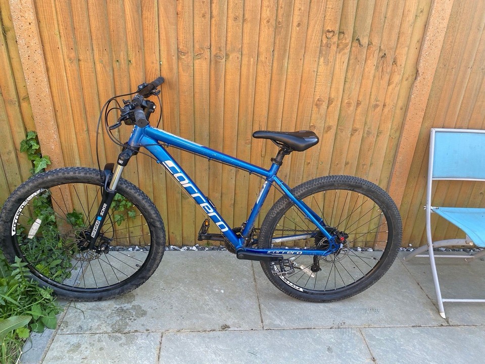 Carrera Vulcan Men's Mountain Bike 27.5" Blue | eBay UK