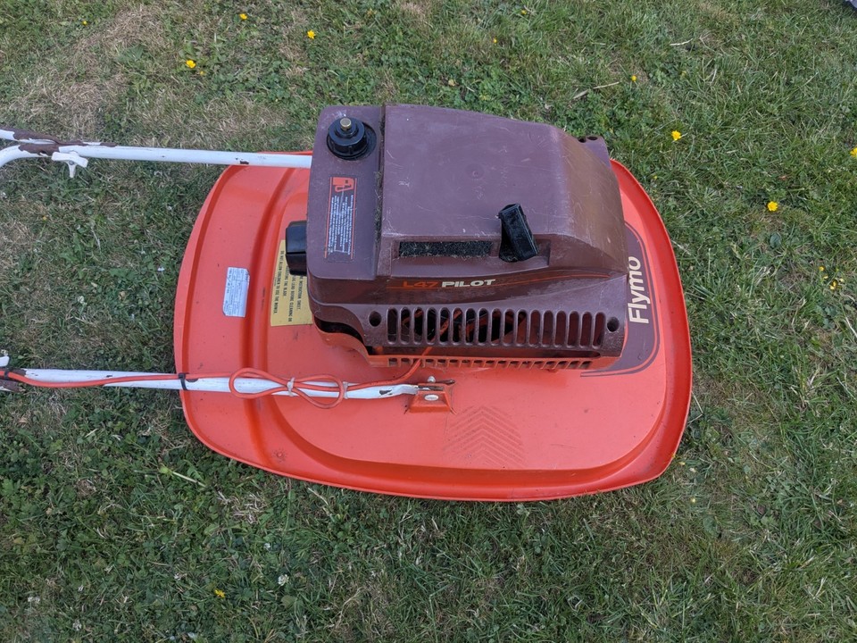 Flymo L47 47cm Two-Stroke Hover Mower | eBay UK