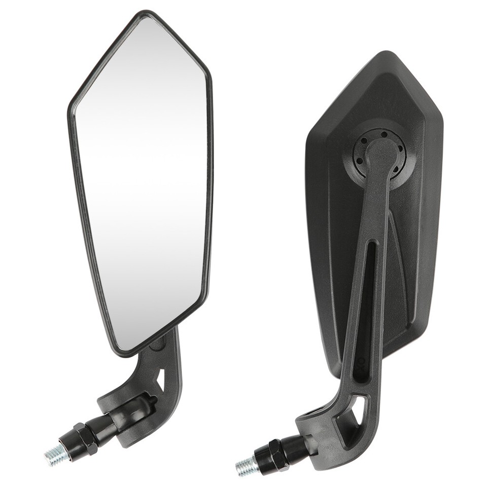 For Kawasaki Brute Force 650 750 ATV UTV Rearview Side Mirrors Black ...