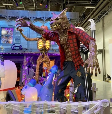 🎃New Halloween Animatronic 9.5 ft Animated Immortal Werewolf-Last One ...