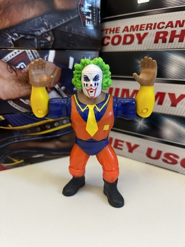 WWE MATTEL RETRO DOINK THE CLOWN WRESTLING ACTION FIGURE WWF HASBRO ...