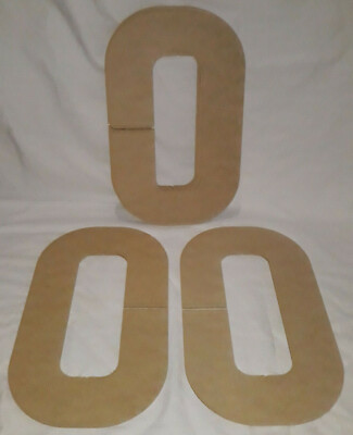 Bulk Kaisercraft - 14 x Unfinished MDF Wood Wooden Chain Links | eBay ...